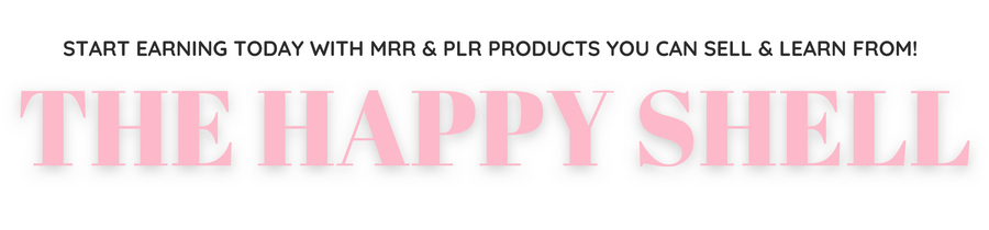 Monthly Budget Spreadsheet Template with Resell Rights – The Happy Shell