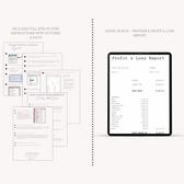 Simple Bookkeeping Google Sheets Spreadsheet – The Happy Shell